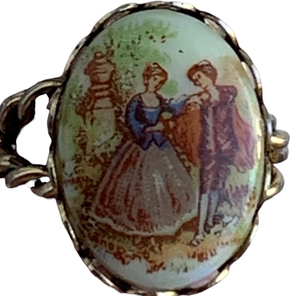 unbranded | Jewelry | Vintage Cameo Courting Couple Romantic Victorian ...